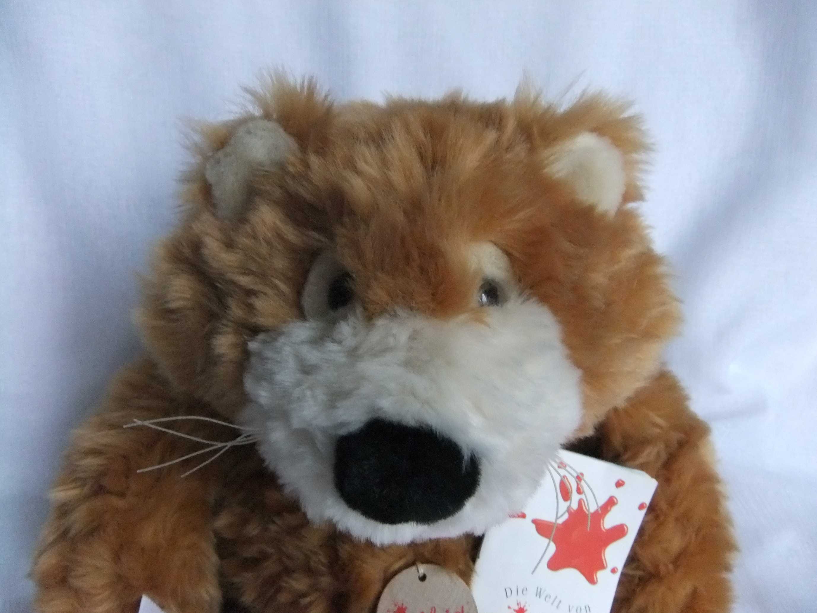 Sigikid - Plüschtier - Biber mit Holzplakette - braun und creme - c...