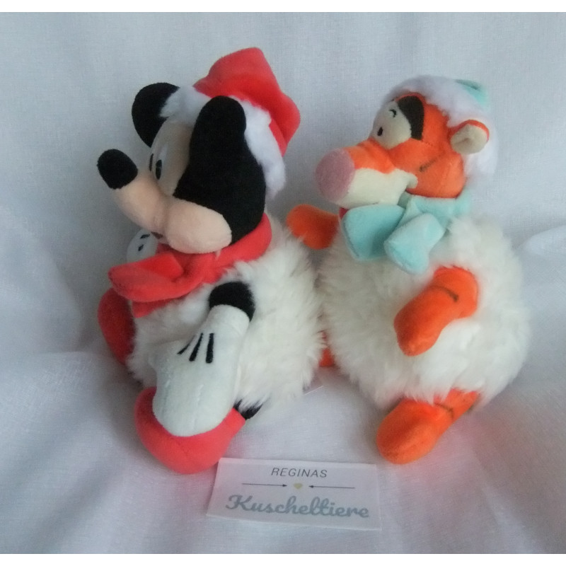 Nicotoy - Disney - Plüschtiere - Tigger und Mickey Mouse als Schnee...